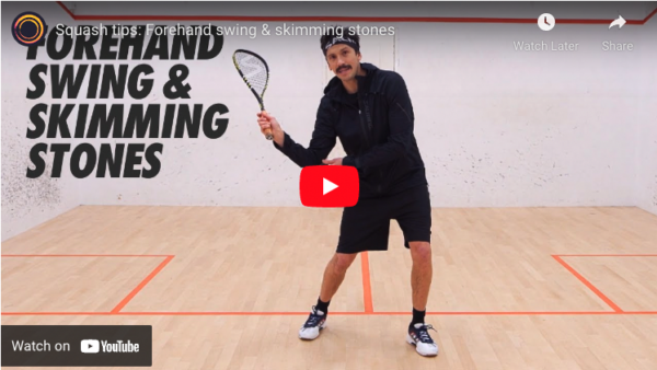 Squash Forehand Technique - CourtBound.com